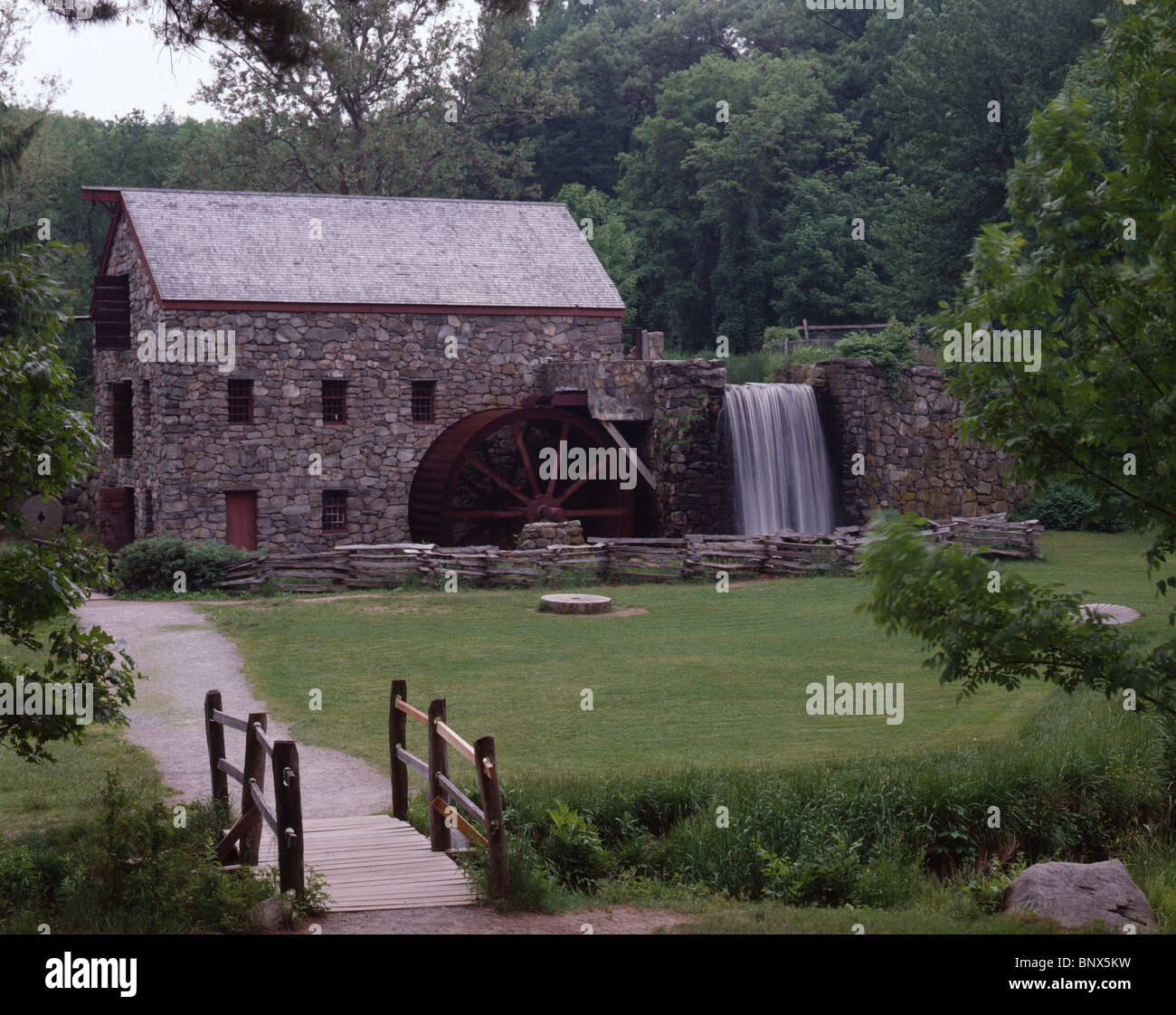 Stone Mill, MA Stock Photo - Alamy