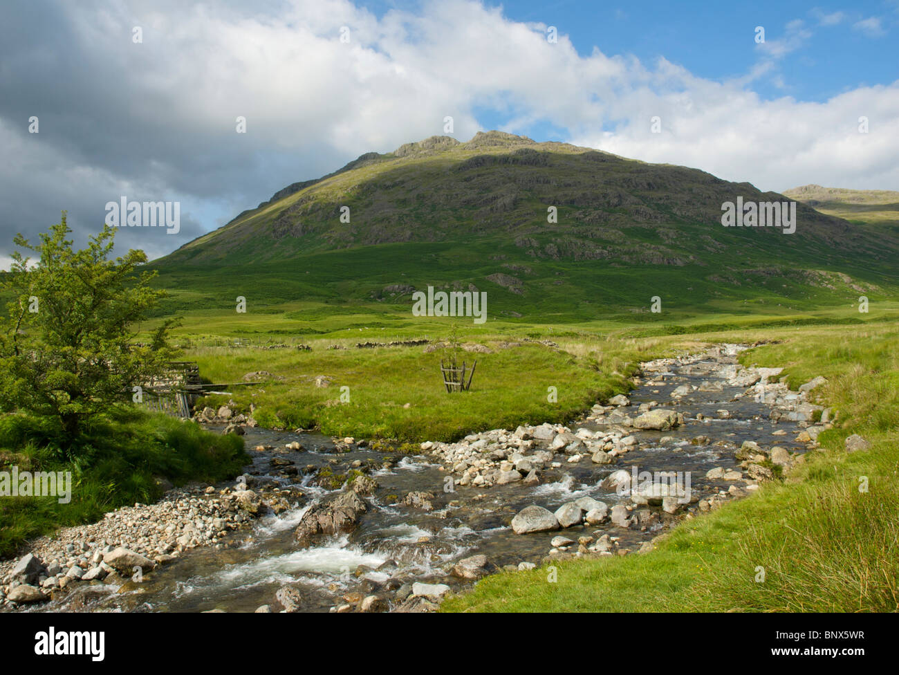 River Duddon and Ulpha Fell, at Cockley Beck, Lake District National ...