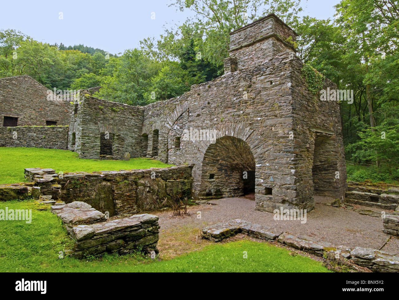 Duddon Iron Works Stock Photo - Alamy