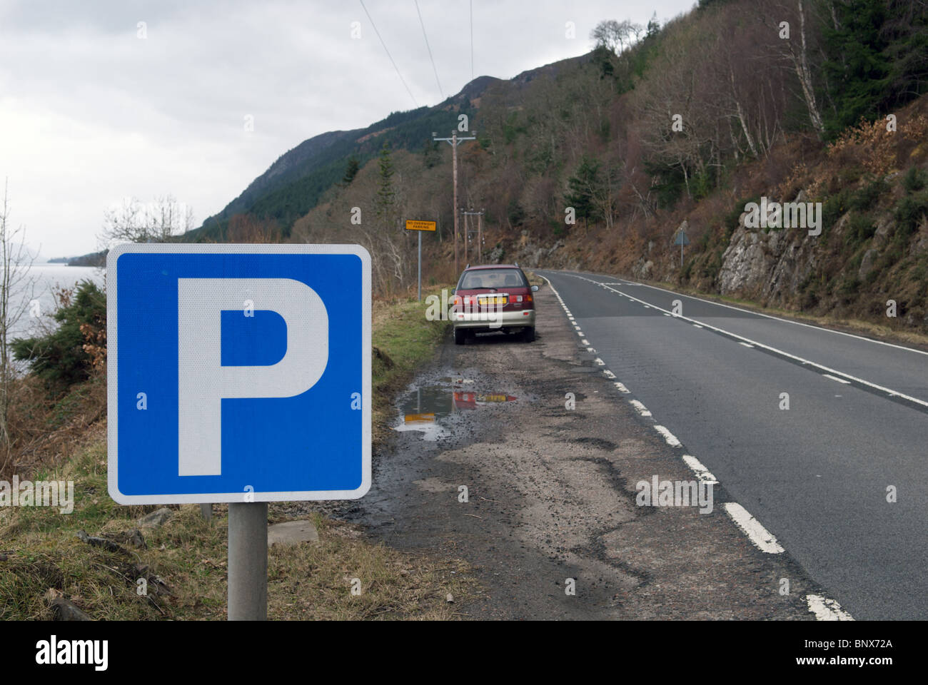 Parking layby uk hi-res stock photography and images - Alamy