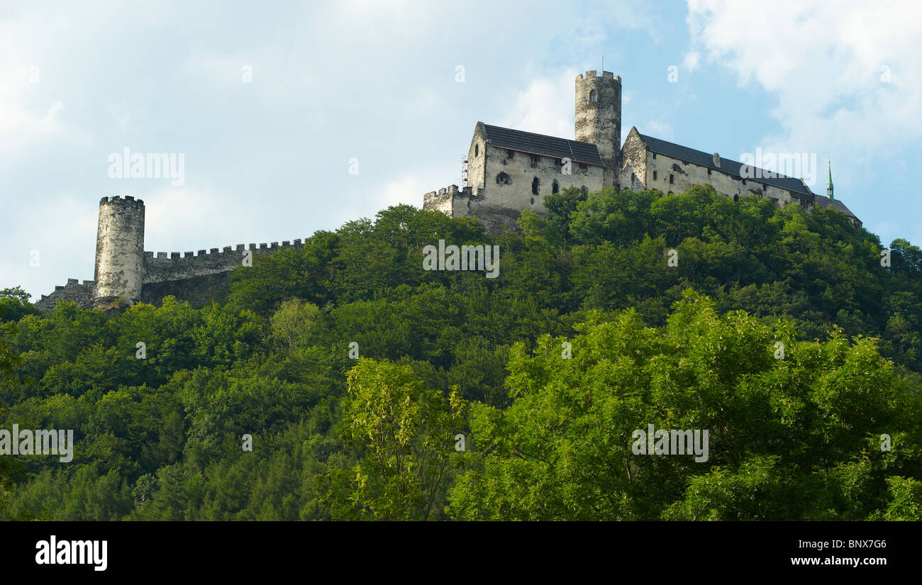 Castle Bezdez Czech Republic Stock Photo - Alamy