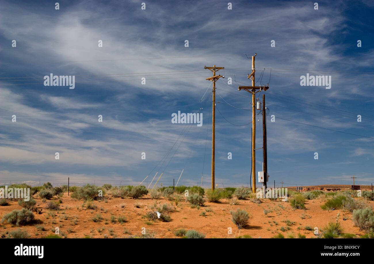 landscape view of the arizona desert in USA Stock Photo - Alamy