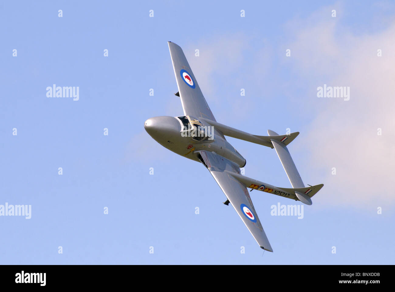 Rnzaf Vampire At The Whenuapai Air Show 2009 Auckland New Zealand Stock ...