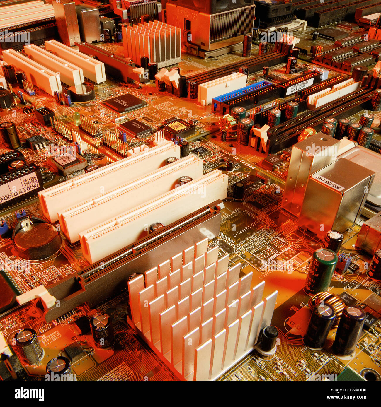 Scrap Computer motherboards Stock Photo - Alamy