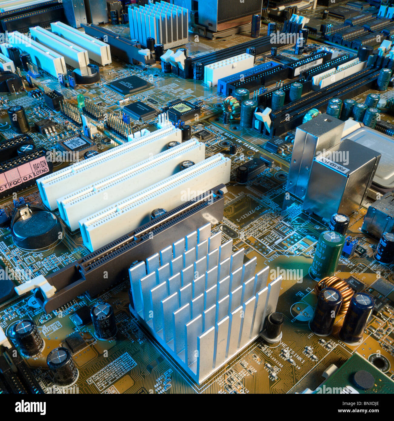 Scrap Computer motherboards Stock Photo - Alamy