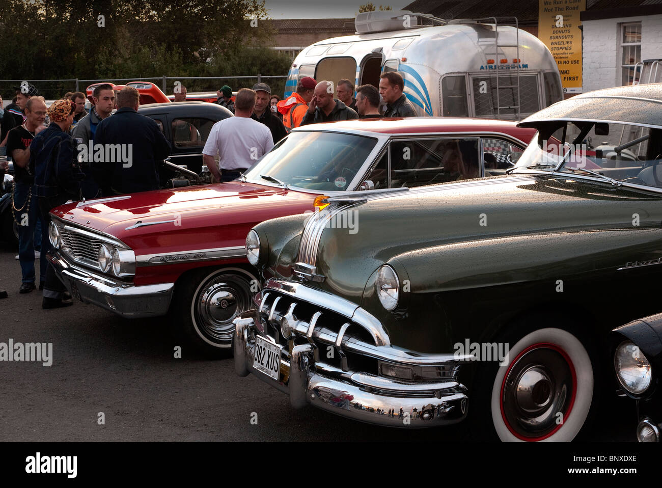 Hot Rod night at the Ace Cafe London UK Stock Photo - Alamy