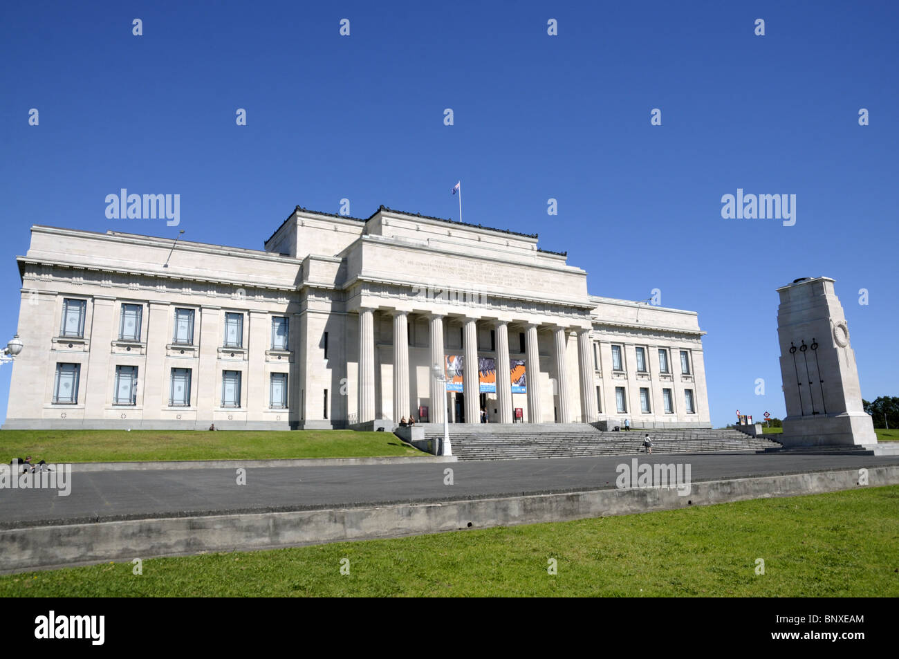 The Museum On The Domain In Auckland New Zealand Stock Photo - Alamy