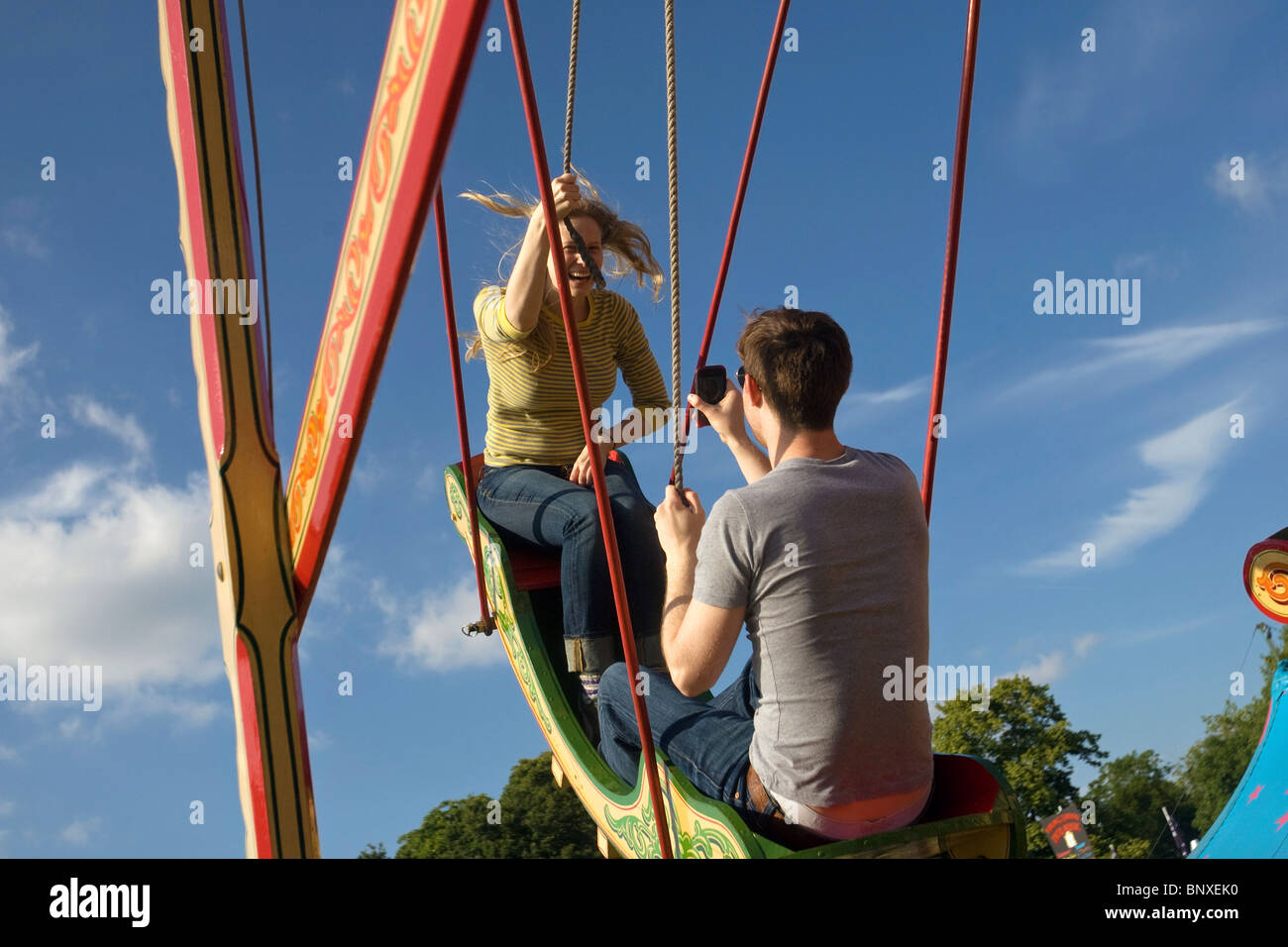 London funfair hi-res stock photography and images - Alamy
