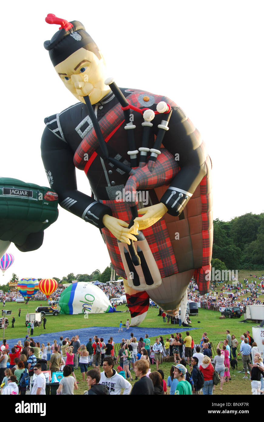 Colourful hot air balloons on Sunday 9 August at Bristol Balloon Fiesta ...