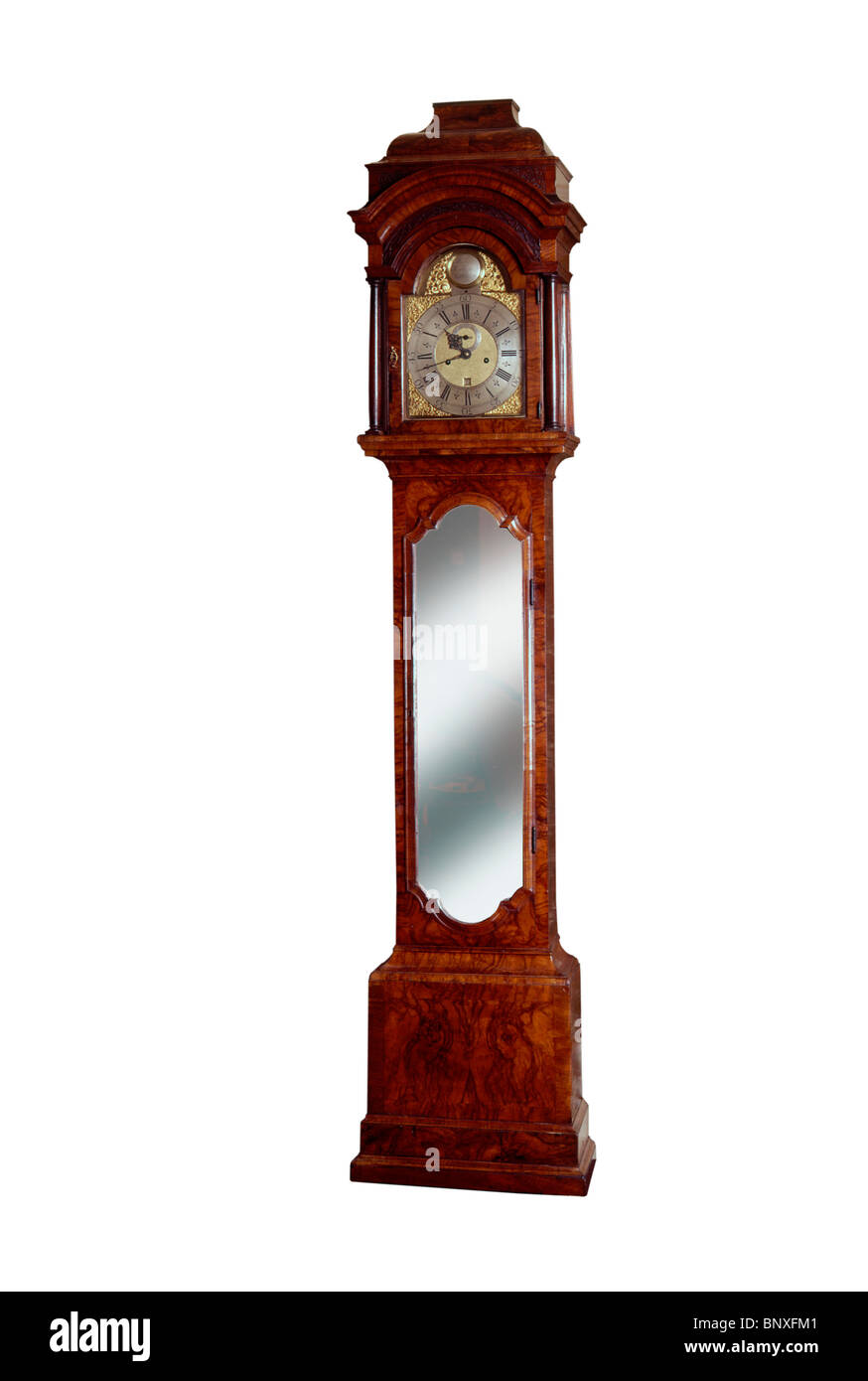 English Longcase clock Stock Photo - Alamy