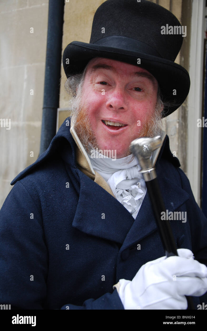 Mr Darcy character at Jane Austen Centre Bath Somerset UK Stock Photo ...