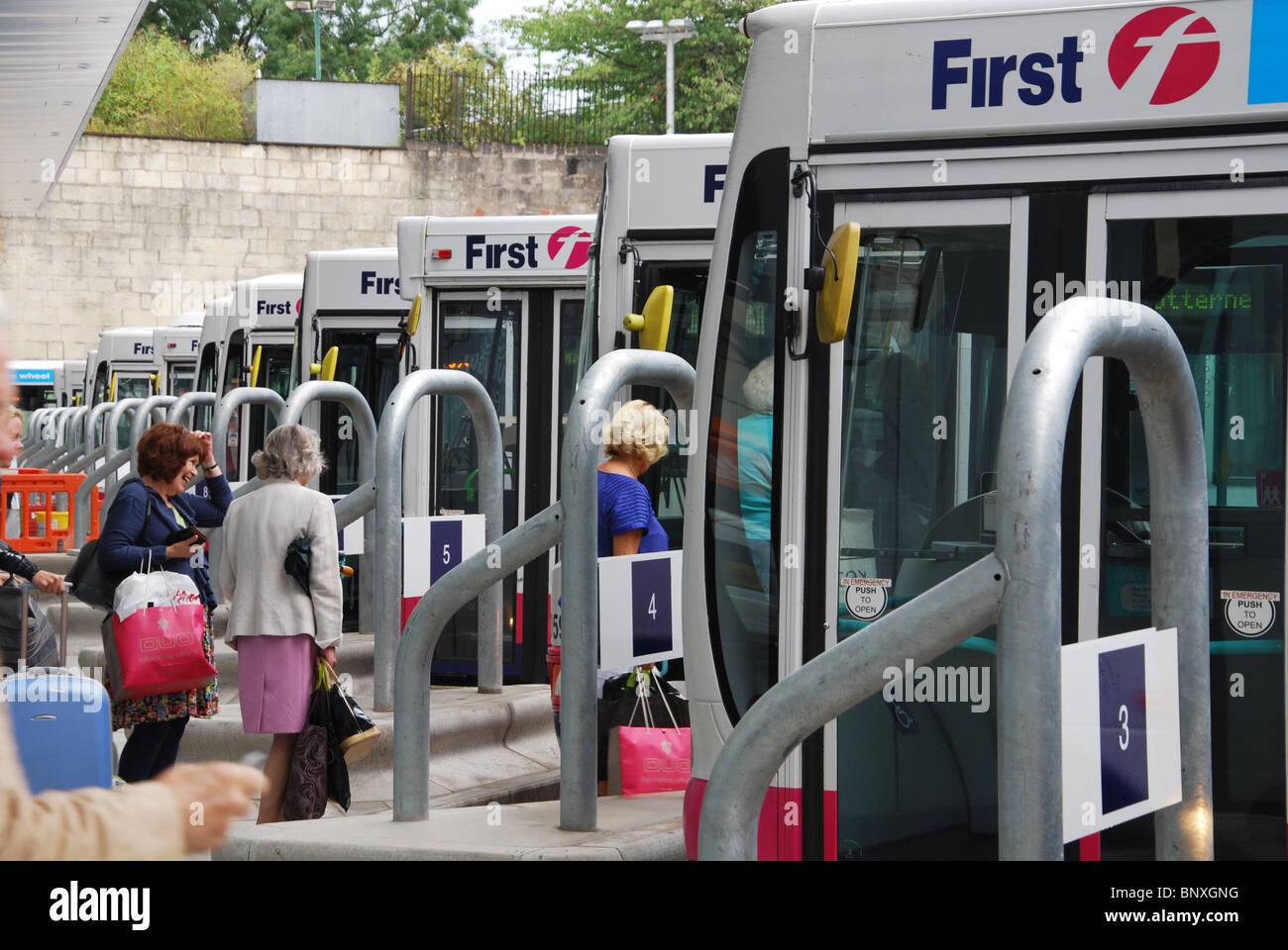 Entrance hall of the bus terminal hi-res stock photography and images ...
