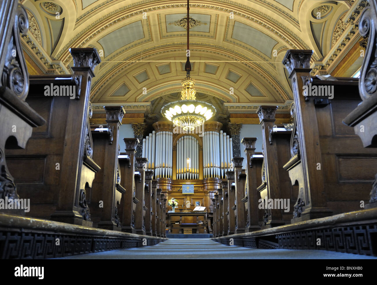 Saltaire United Reformed Church In Saltaire, Yorkshire Stock Photo - Alamy