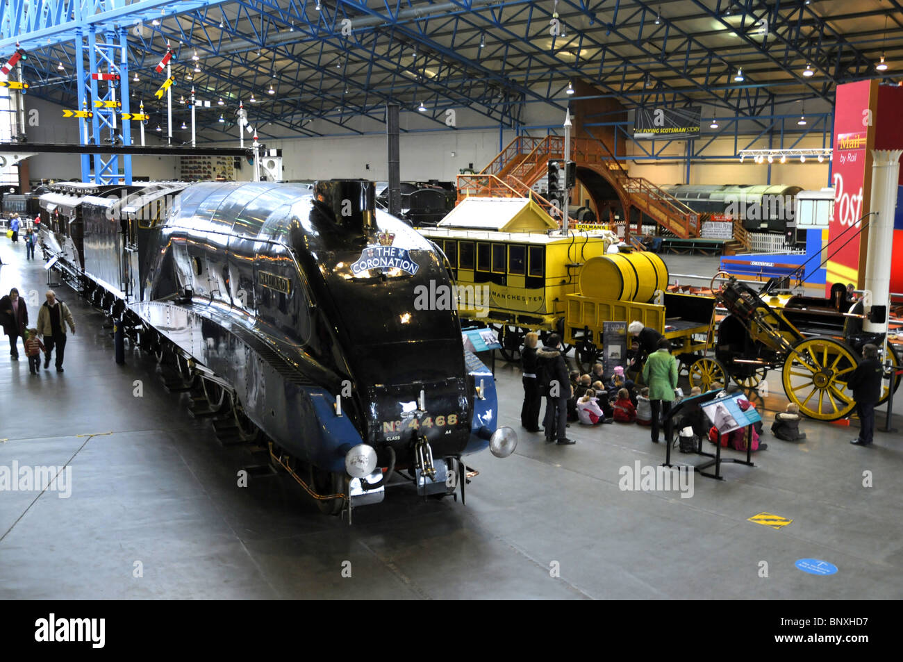 Mallard steam locomotive hi-res stock photography and images - Alamy