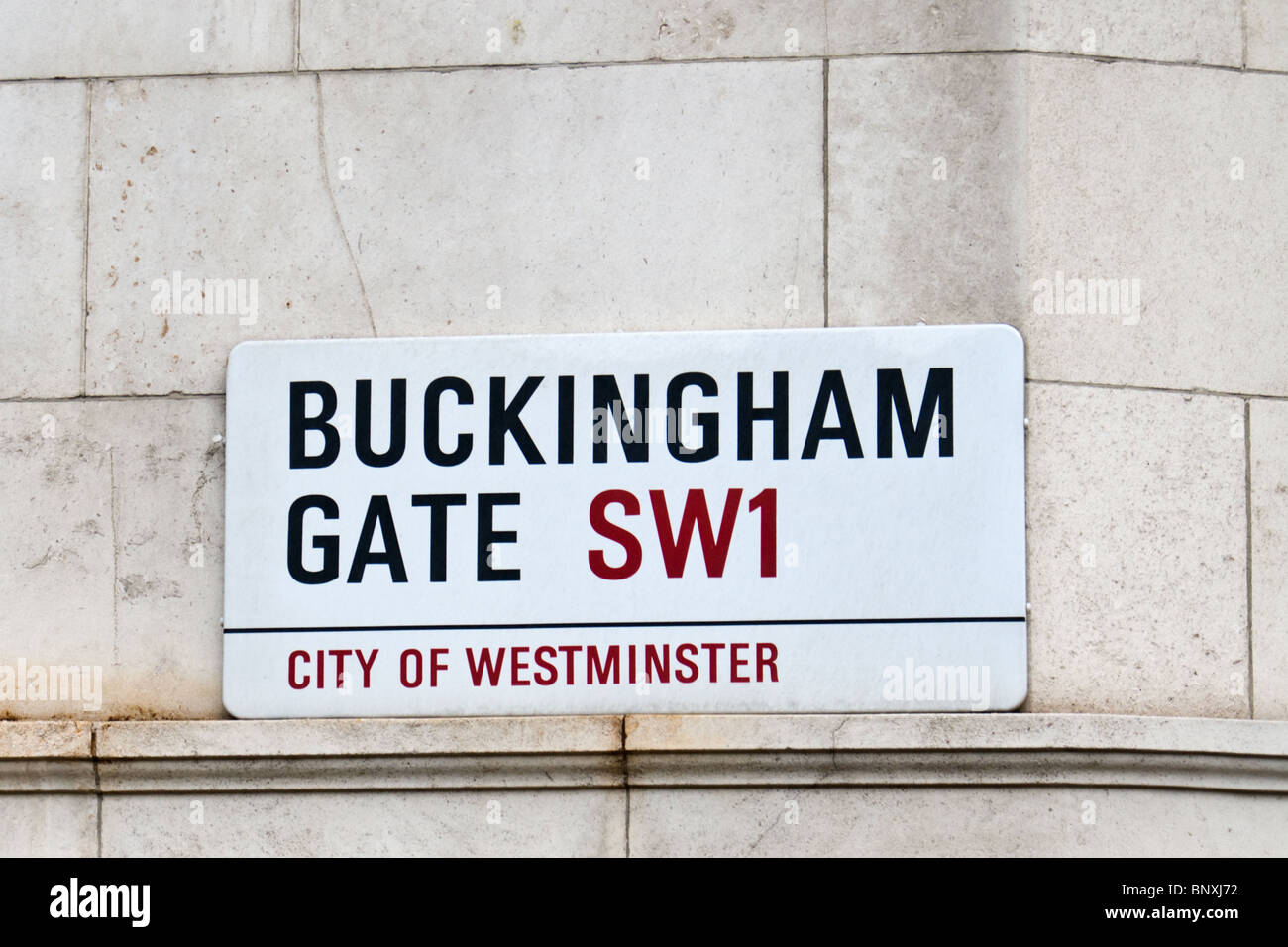 Buckingham place road hi-res stock photography and images - Alamy