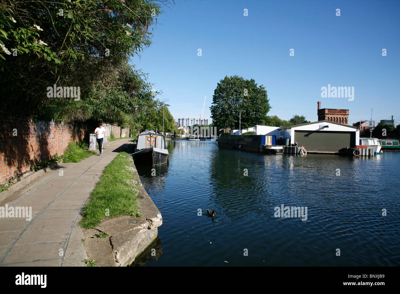 Regents canal st pancras hi-res stock photography and images - Alamy