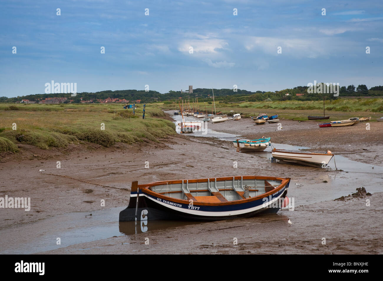 Morston village harbour hi-res stock photography and images - Alamy