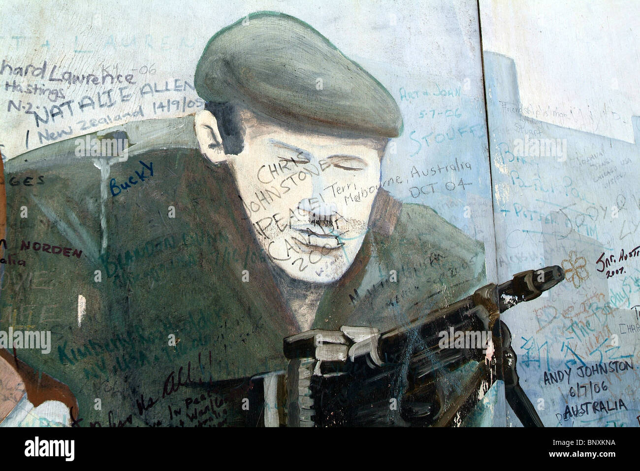 Peace Lines Ireland High Resolution Stock Photography and Images - Alamy