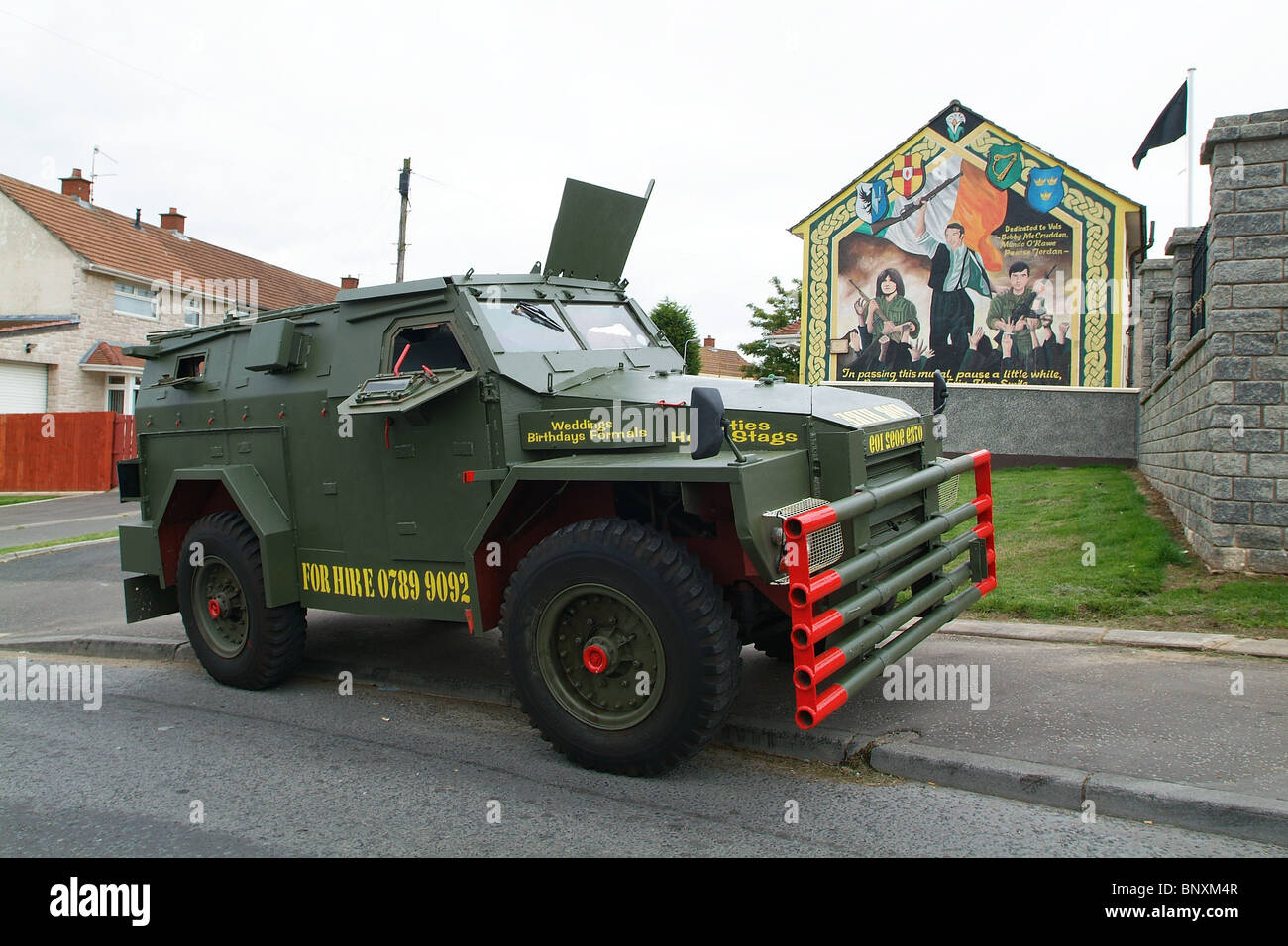 Armoured Vehicle Northern Ireland High Resolution Stock Photography and ...
