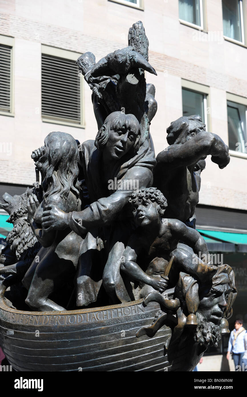 Statue Nuremberg Germany Nurnberg Deutschland Europe Stock Photo - Alamy