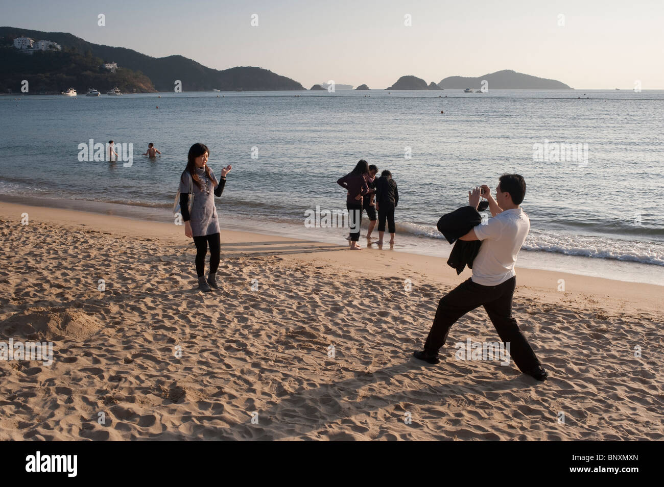 Hong kong bus beach hi-res stock photography and images - Alamy