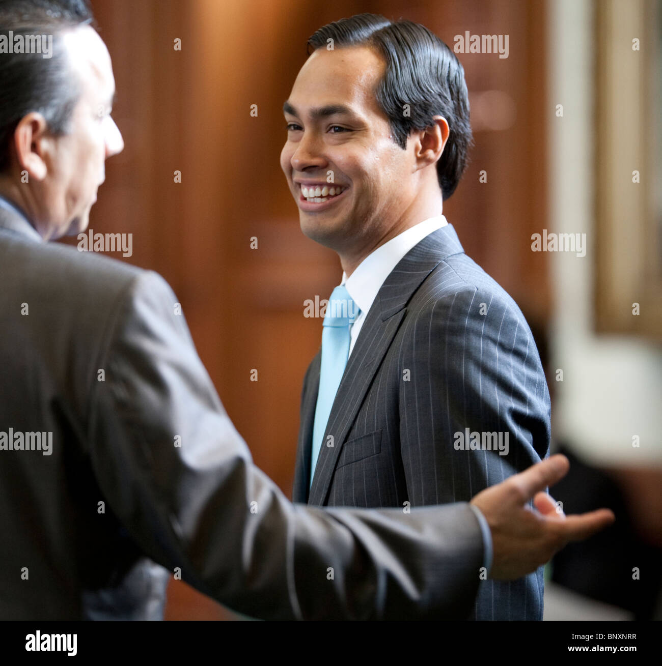 San Antonio Texas mayor Julian Castro Stock Photo - Alamy