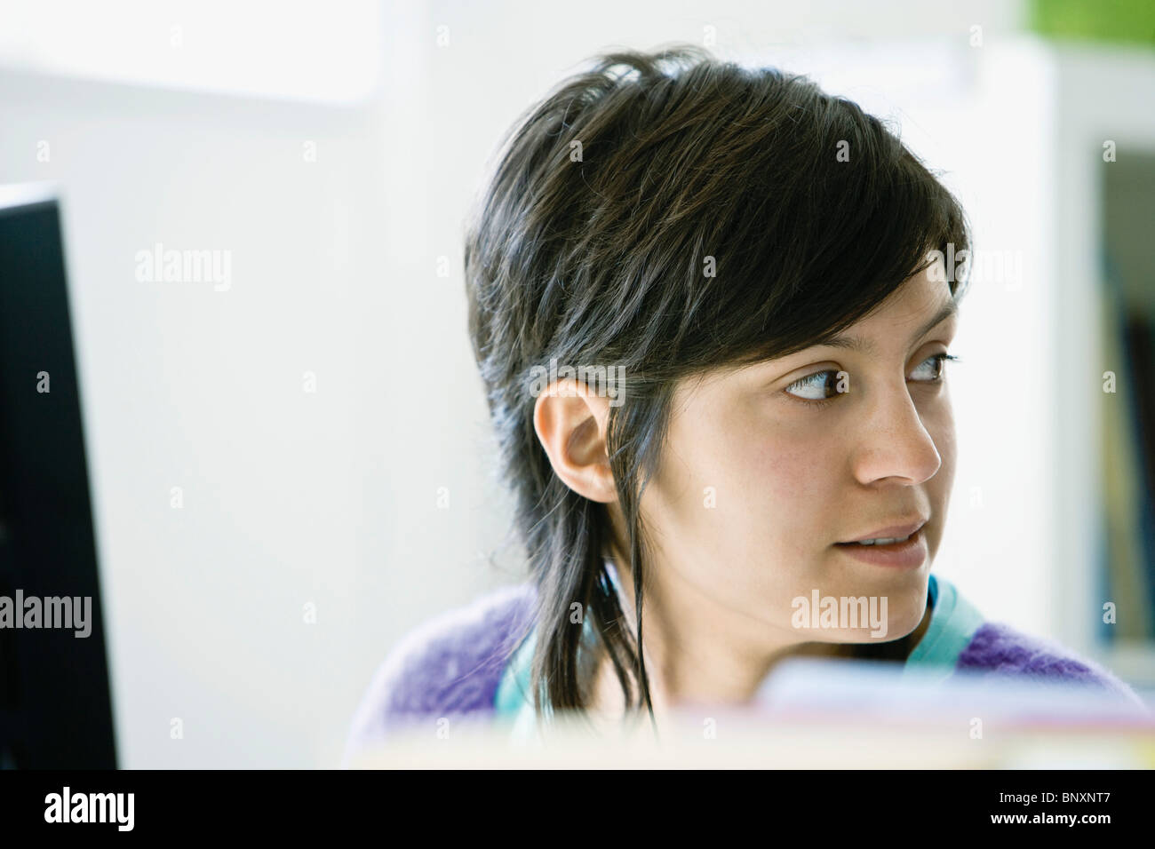 Woman work office gossip hi-res stock photography and images - Alamy