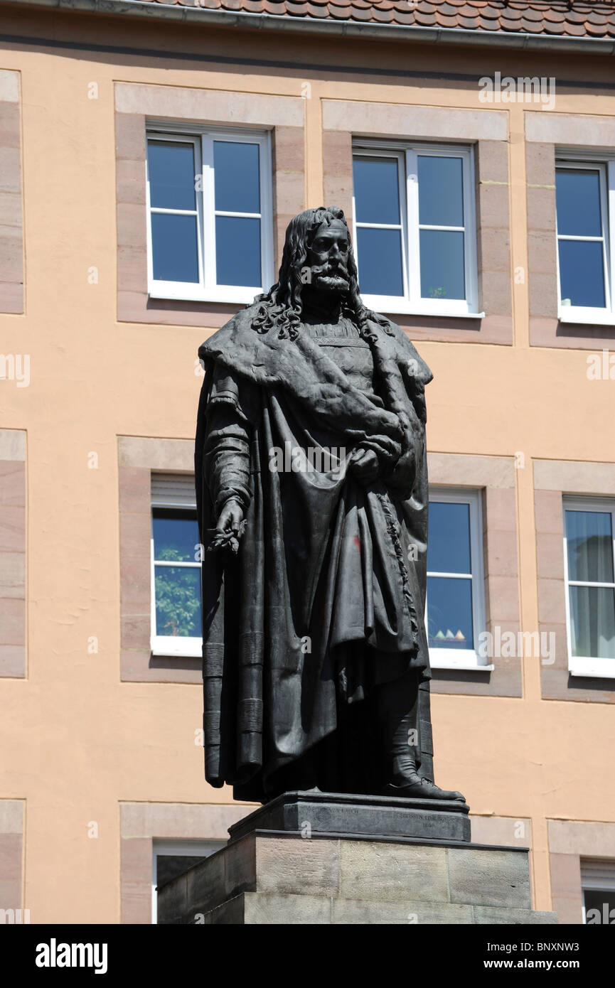Albrecht Durer statue Nuremberg Germany Nurnberg Deutschland Europe ...