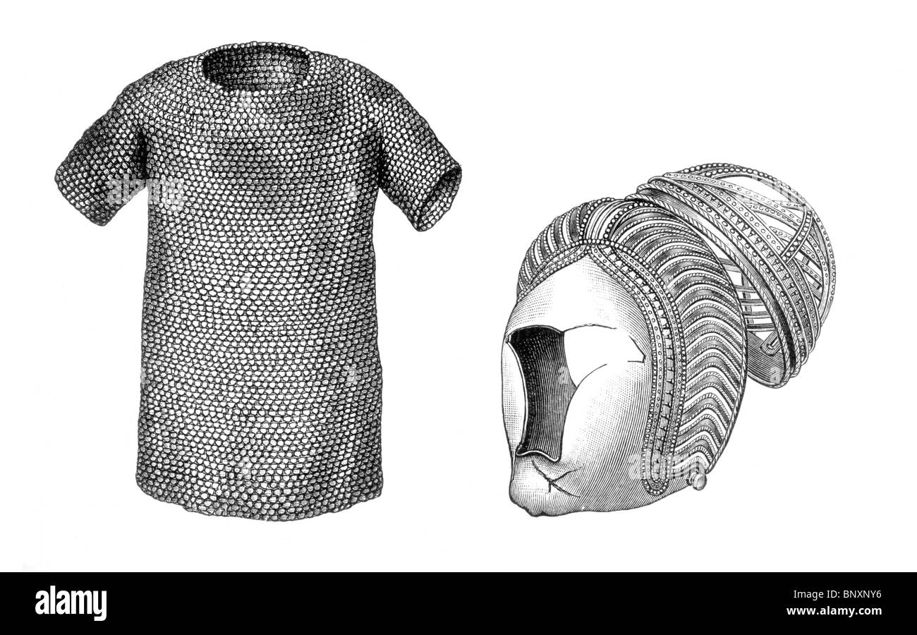 Chain mail armour viking hi-res stock photography and images - Alamy