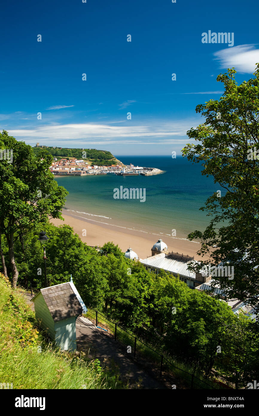 Sweeping View across South Bay at the Seaside Resort of Scarborough ...