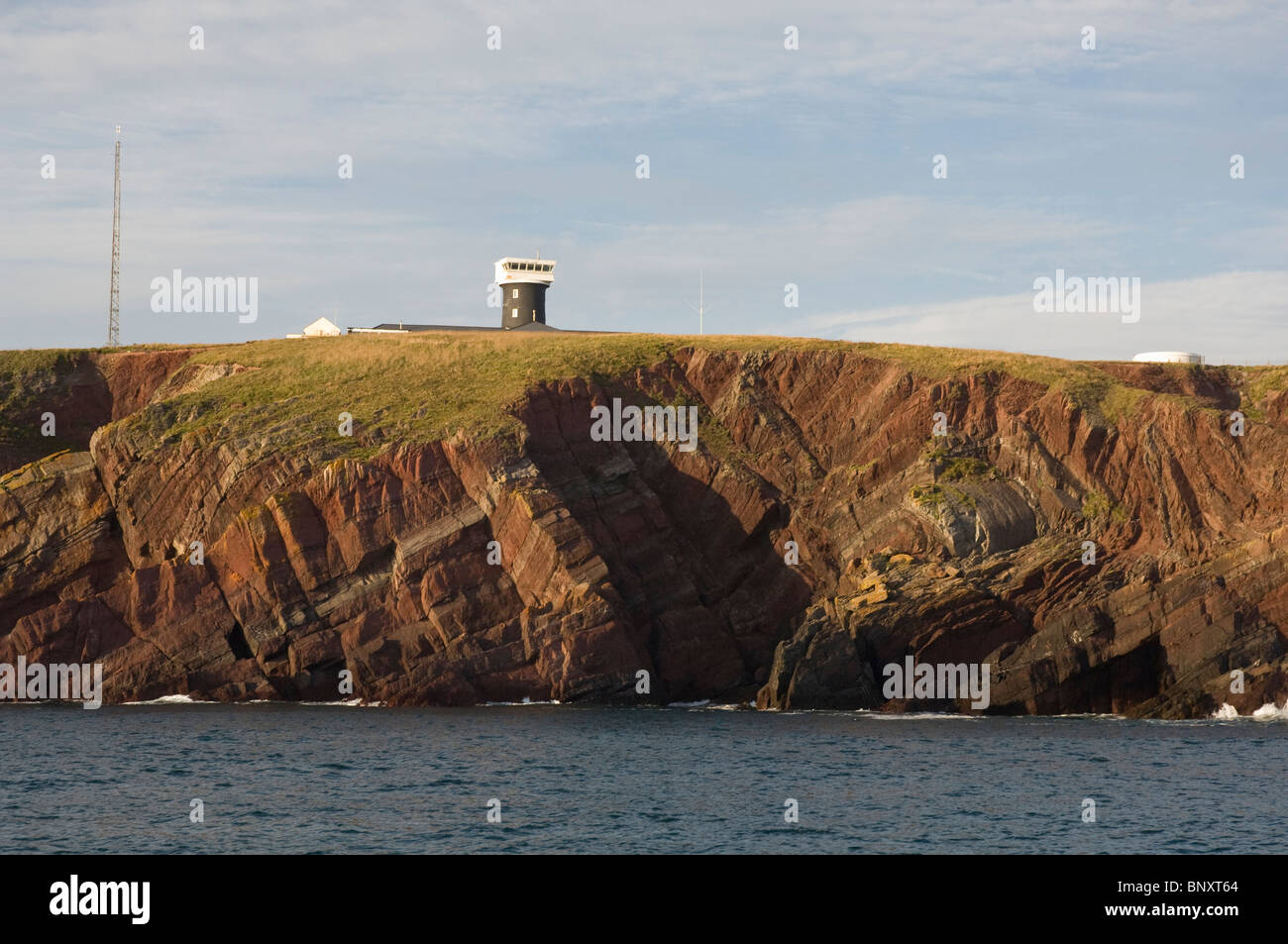 Red sandstone cliffs in uk hi-res stock photography and images - Alamy