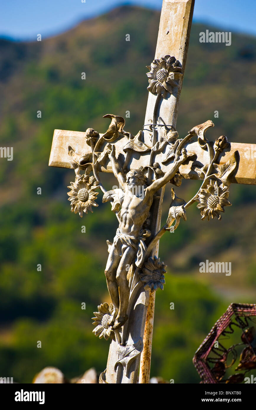 Tombstone with jesus christ hi-res stock photography and images - Alamy