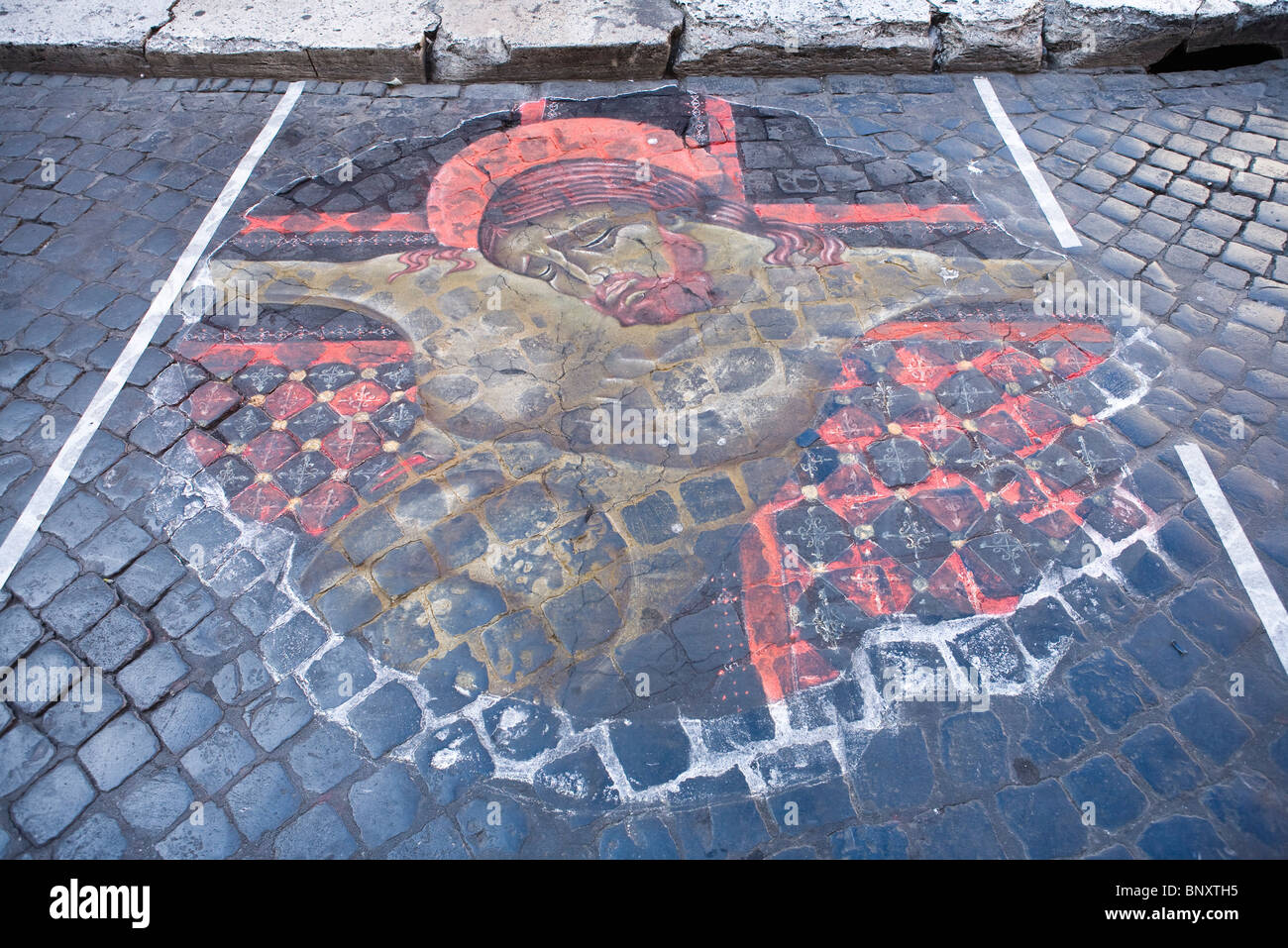 Jesus mural hi-res stock photography and images - Alamy
