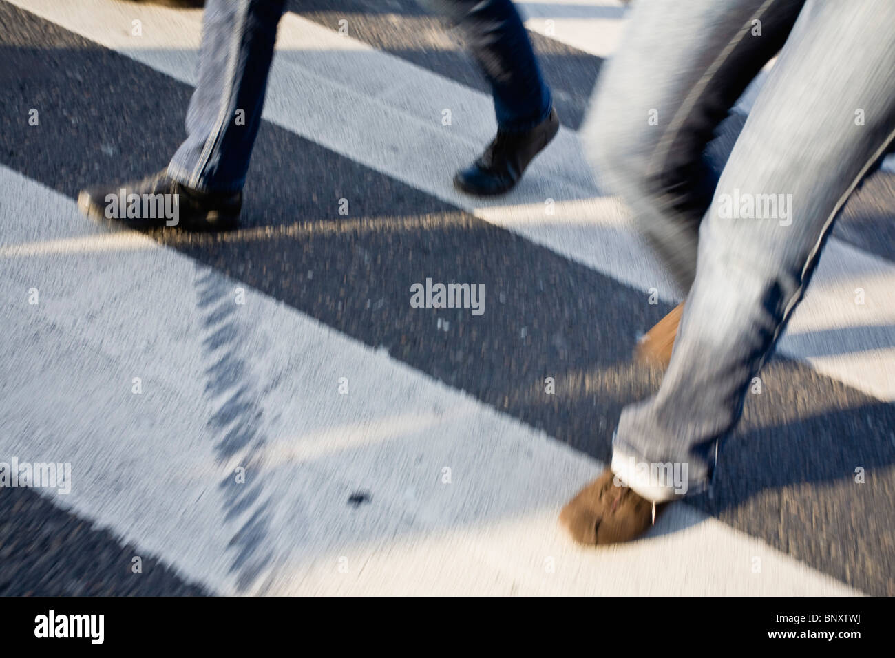 Elevated crosswalk hi-res stock photography and images - Alamy