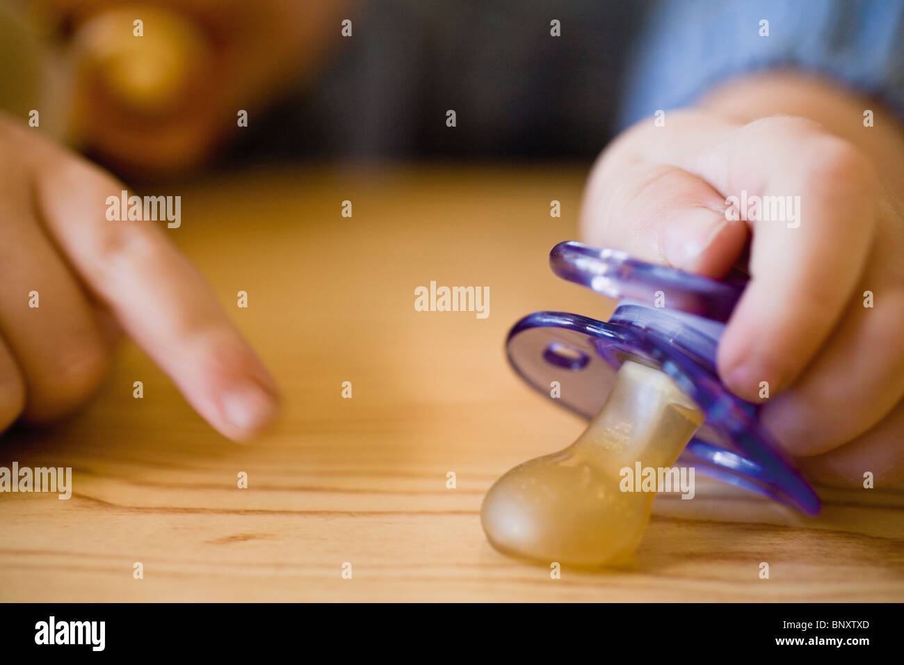 Toddler and pacifiers hi-res stock photography and images - Alamy