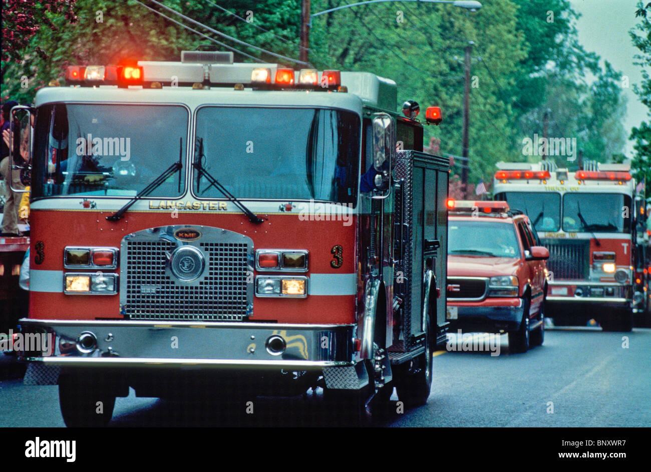 Firemans parade hi-res stock photography and images - Alamy