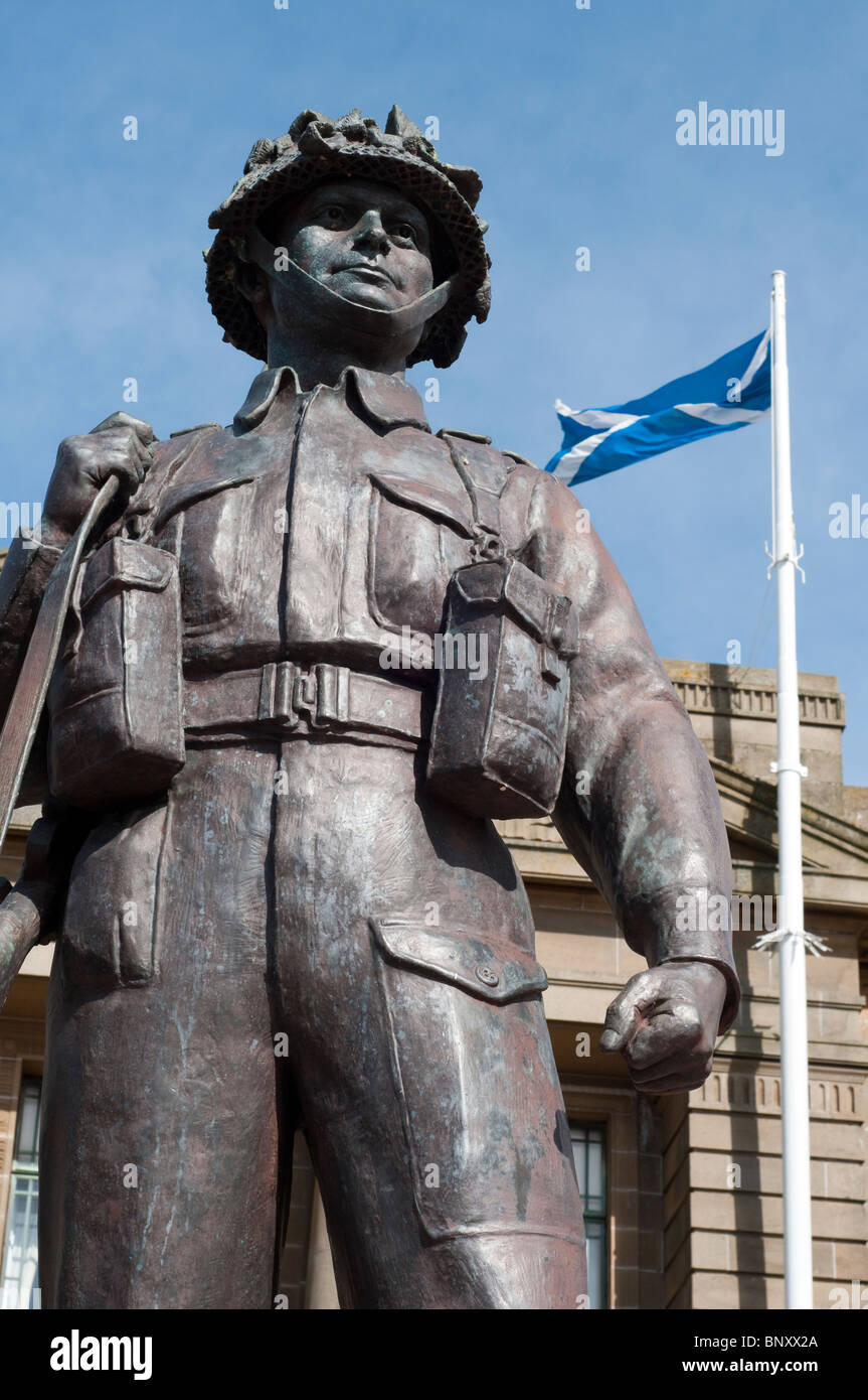 Scottish world war ii soldier hi-res stock photography and images - Alamy
