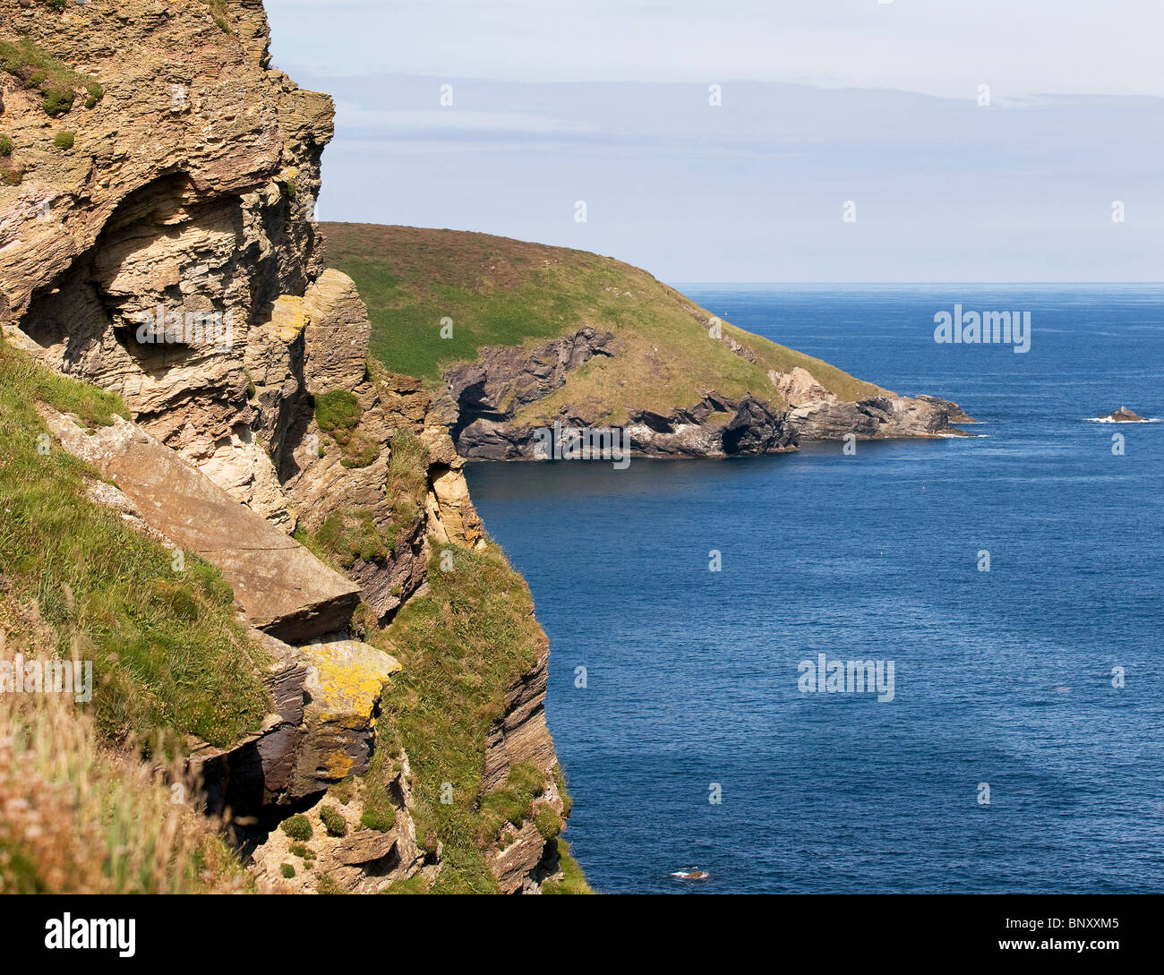 Navax Point viewed from Hells Mouth in Cornwall. Photo by Gordon ...