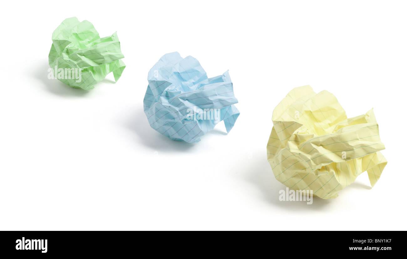 Scrunched paper hi-res stock photography and images - Alamy
