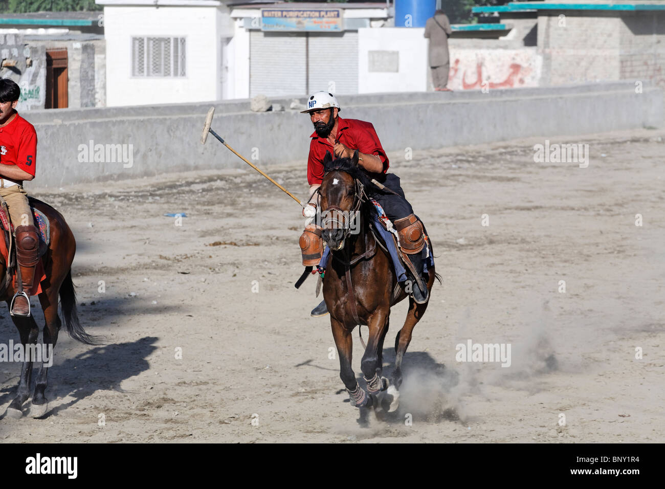 Pakistan - Gilgit - local polo match Stock Photo - Alamy