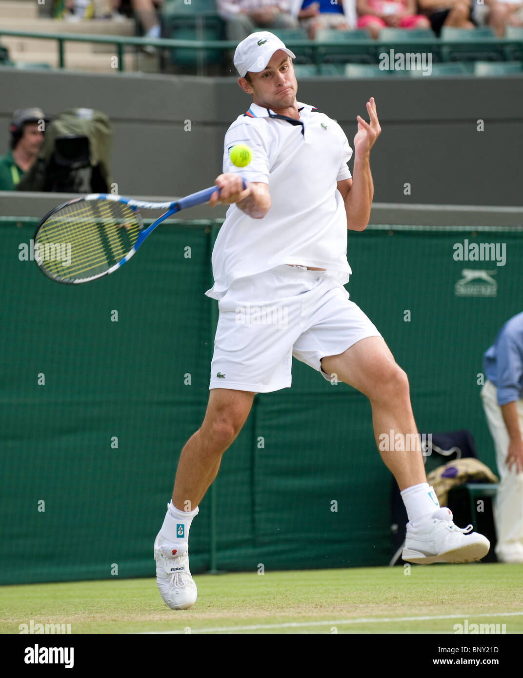 Andy roddick at wimbledon hi-res stock photography and images - Alamy