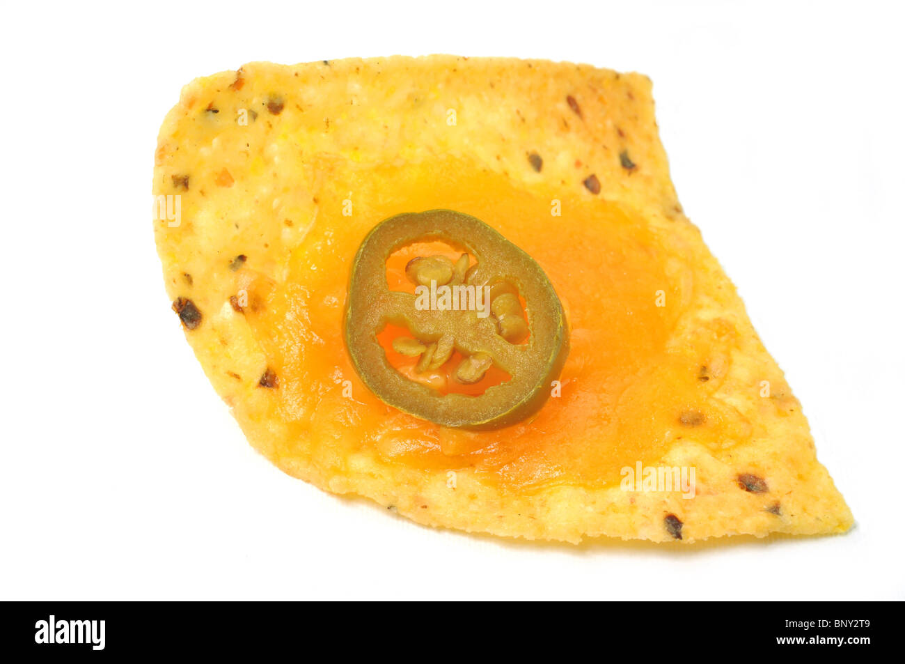 One nacho isolated Cut Out Stock Images & Pictures - Alamy