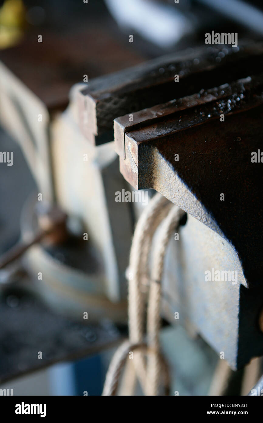 Vintage bench vice hi-res stock photography and images - Alamy
