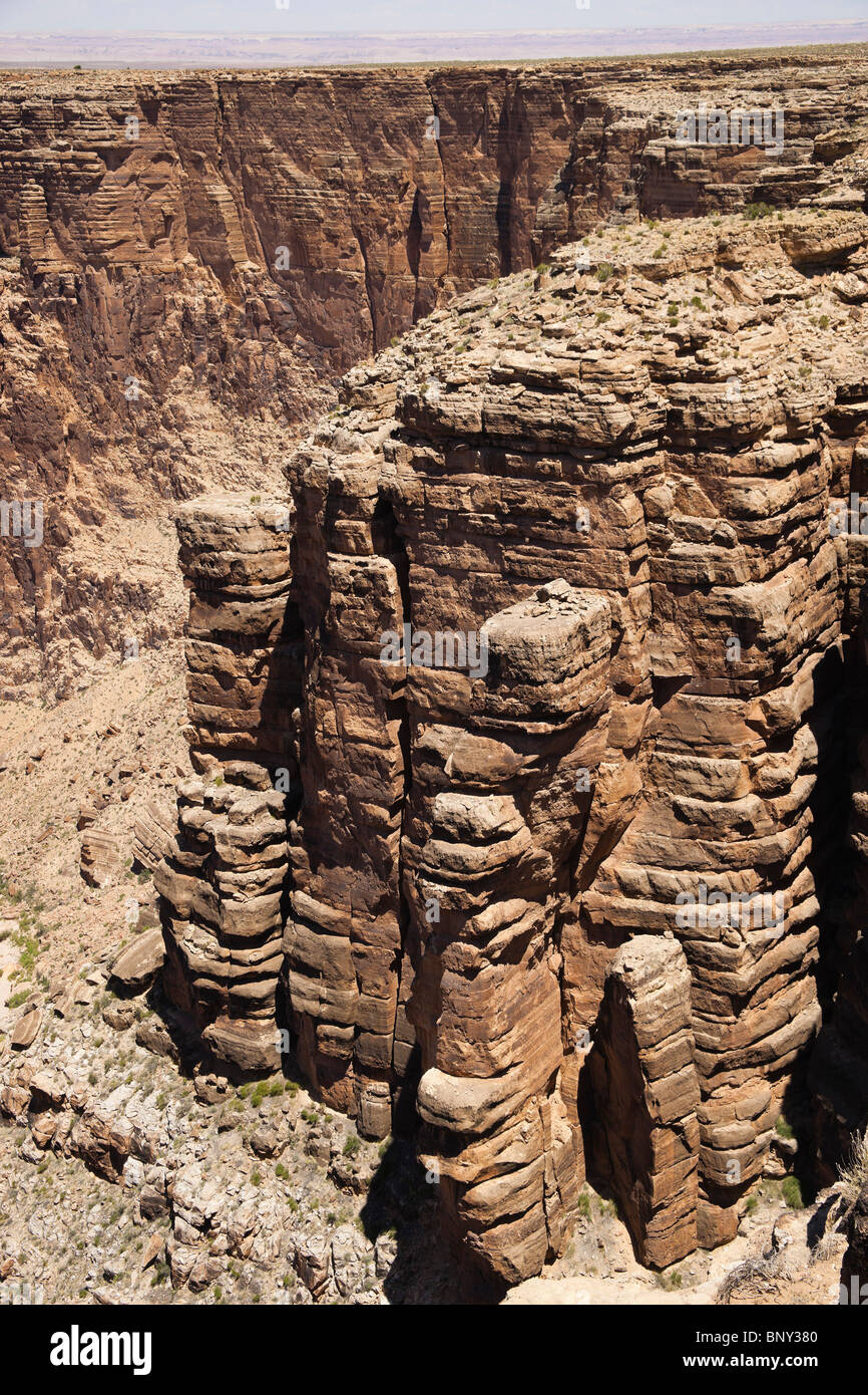 Grand Canyon National Park USA - the Little Colorado River gorge east ...