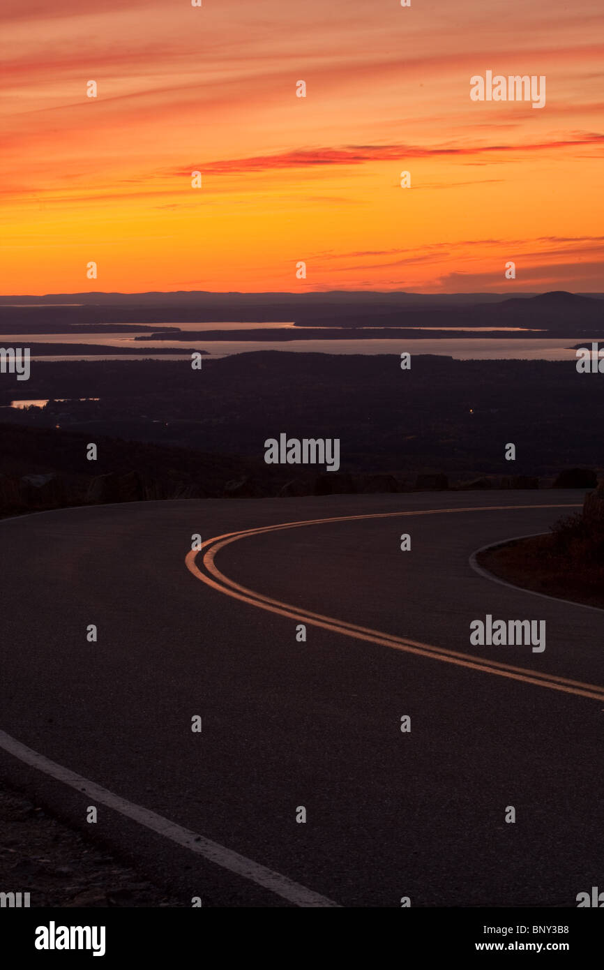 Cadillac summit road hi-res stock photography and images - Alamy