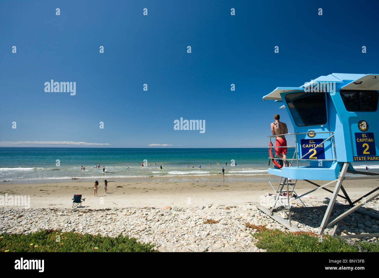 El Capitan State Beach, California Stock Photo - Alamy
