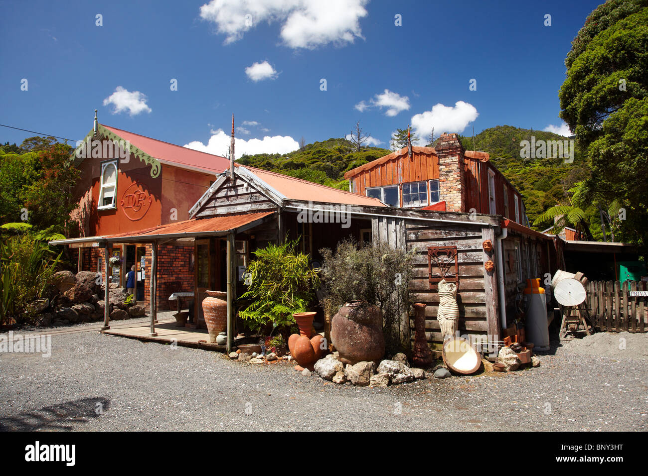 Driving Creek Pottery and Railway, Coromandel Peninsula, North Island ...