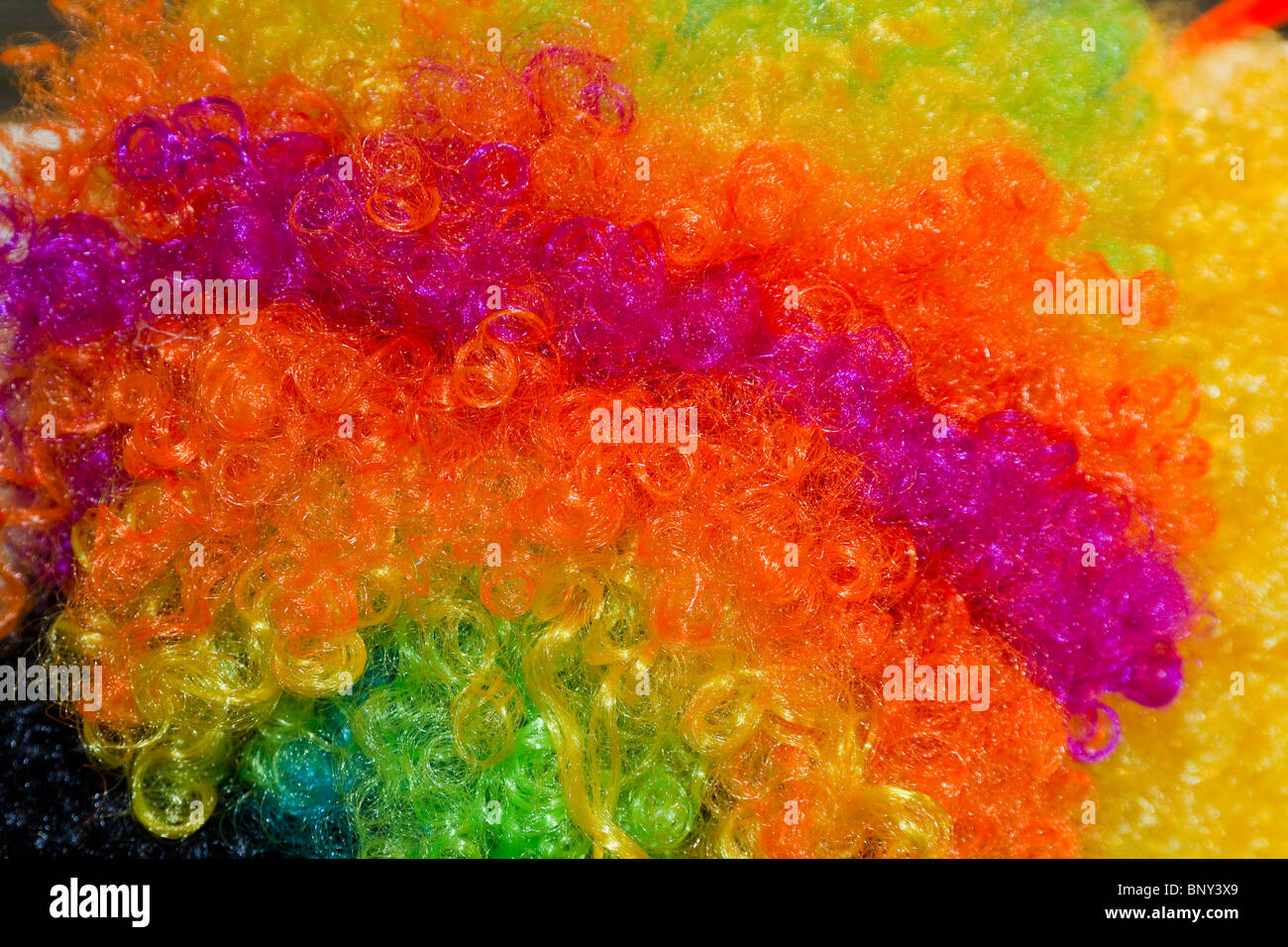 a colour colorful wig background Stock Photo - Alamy