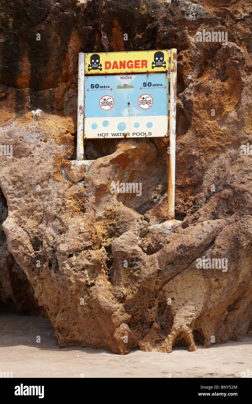 Warning signs hot water hi-res stock photography and images - Alamy