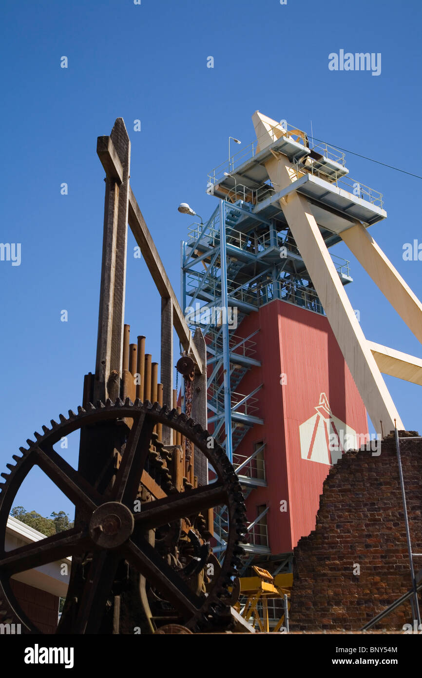 Beaconsfield Gold Mine. Beaconsfield, Tasmania, AUSTRALIA Stock Photo ...